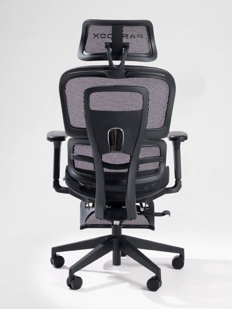 Ergonomiczny fotel Paradox Ergo One Black Mesh z pełną regulacją ...