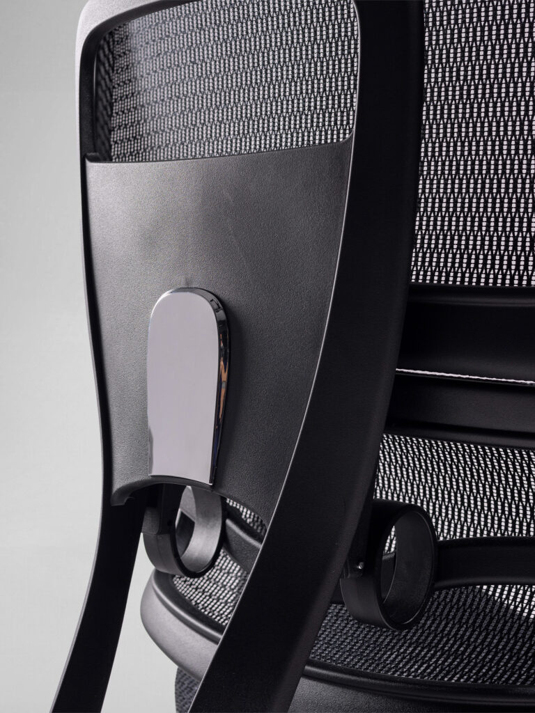 Ergonomiczny fotel Paradox Ergo One Black Mesh z pełną regulacją ...