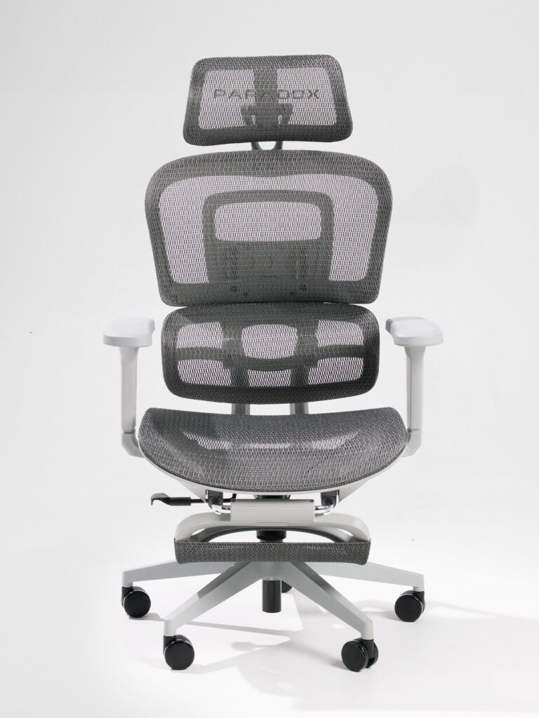 Paradox Ergo One Grey Mesh Ergonomic Chair with Full Adjustability ...