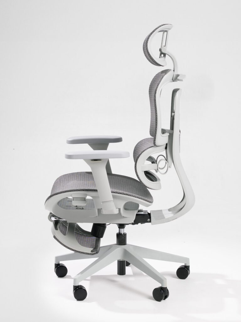 Ergonomiczny fotel Paradox Ergo One Grey Mesh z pełną regulacją – Paradox24